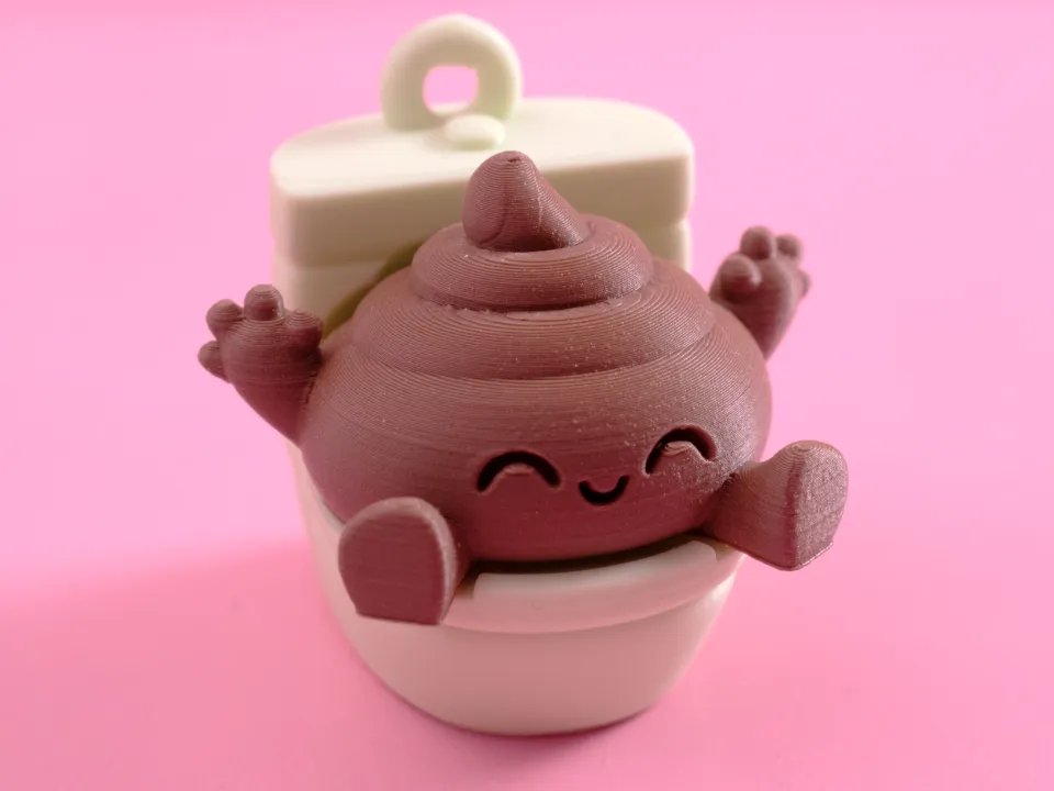 Happy Poopie by PuffyPuff Toys MakerWorld: Download Free 3D Models