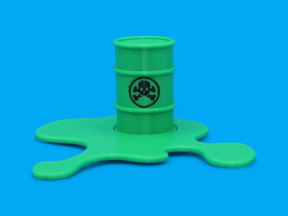 Leaky barrels for imaginative play by RyeBread MakerWorld: Download ...