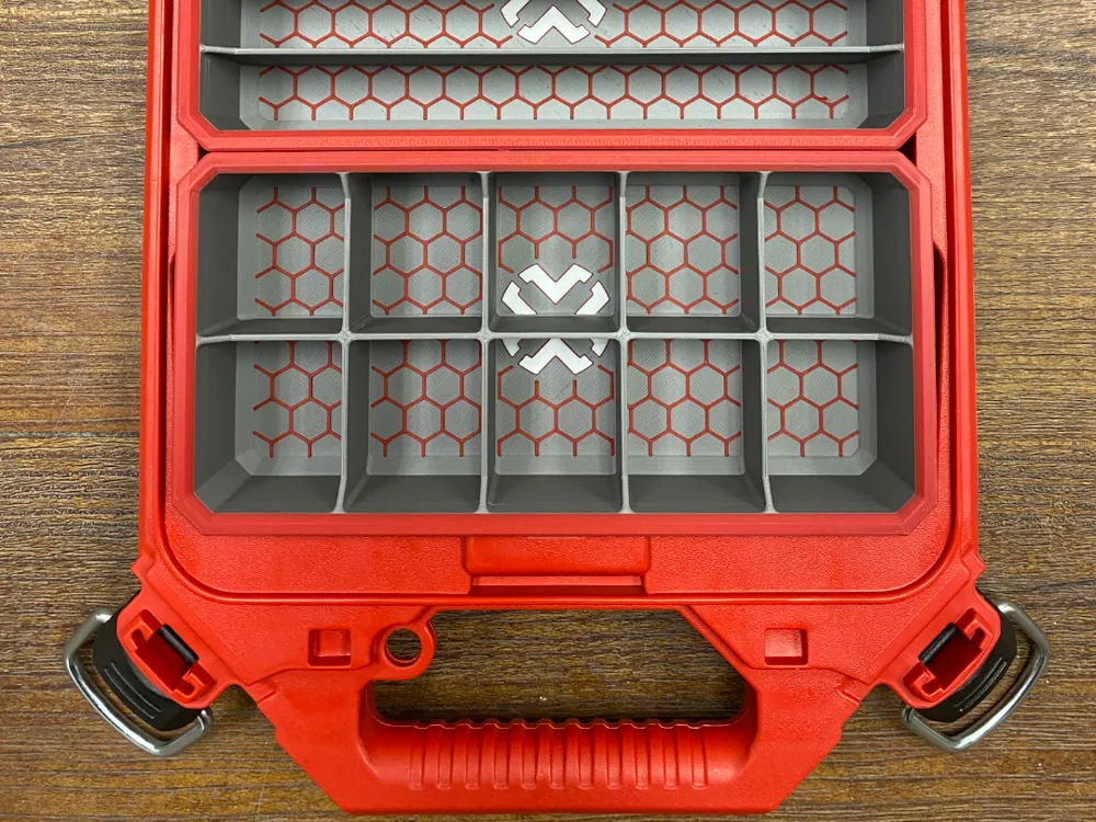 MILWAUKEE PACKOUT LOW PROFILE ORGANIZER - Free 3D Print Model - MakerWorld