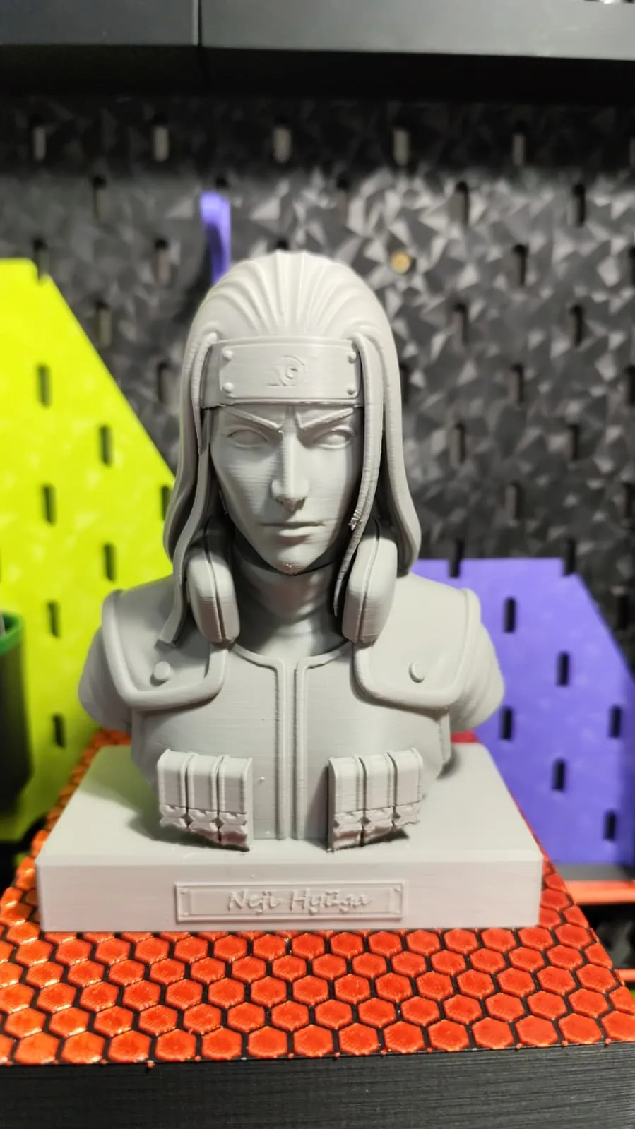 Neji Hyūga Bust – Naruto Shippuden - Free 3D Print Model - MakerWorld