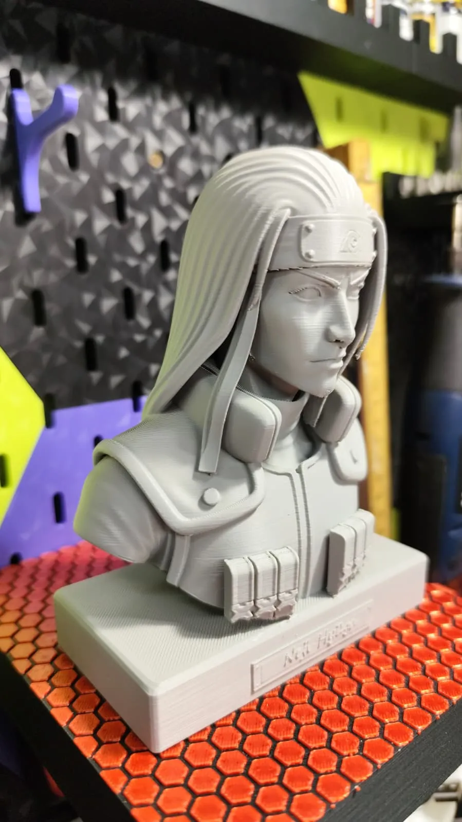 Neji Hyūga Bust – Naruto Shippuden - Free 3D Print Model - MakerWorld
