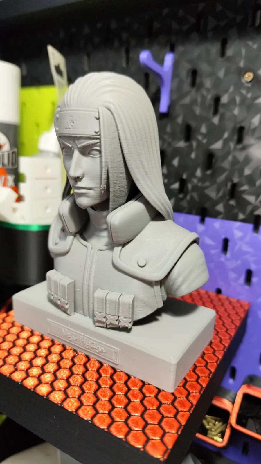 Neji Hyūga Bust – Naruto Shippuden - Free 3D Print Model - MakerWorld