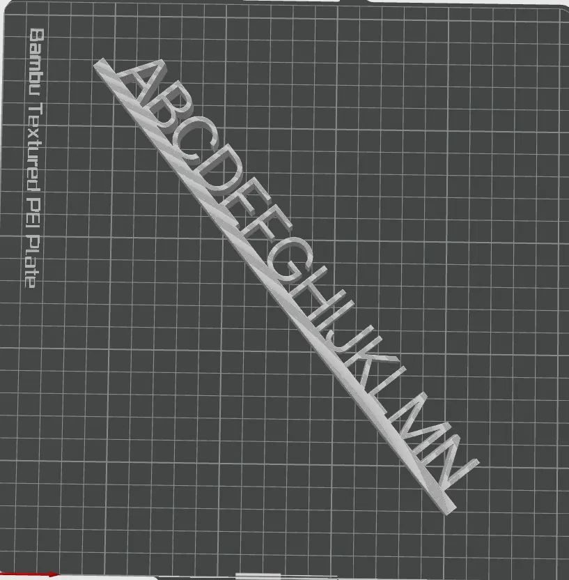 Letter Sign Text Generator - Free 3D Print Model - MakerWorld