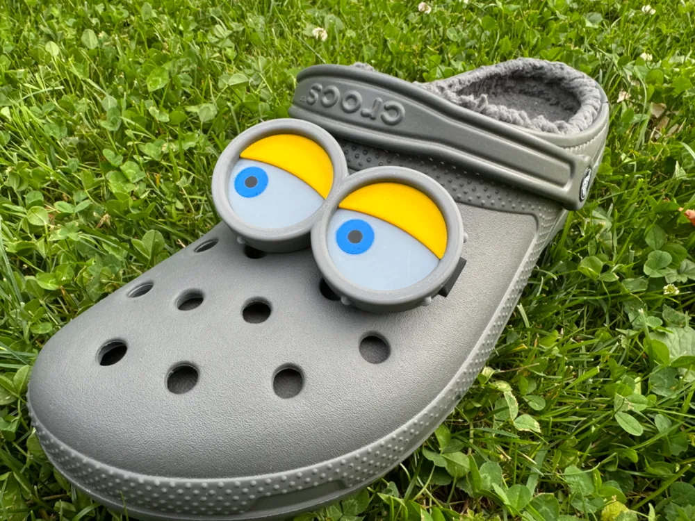 Minions Eyes Croc Charm by elikoll - MakerWorld