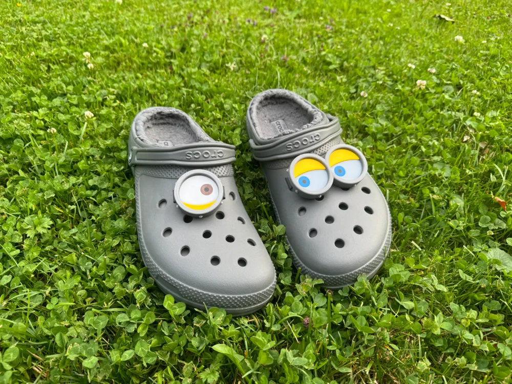 Minions Eyes Croc Charm - Free 3D Print Model - MakerWorld