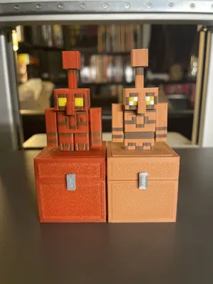 Minecraft Copper Golem Figurine V2 By Jaebii by jaebii MakerWorld ...
