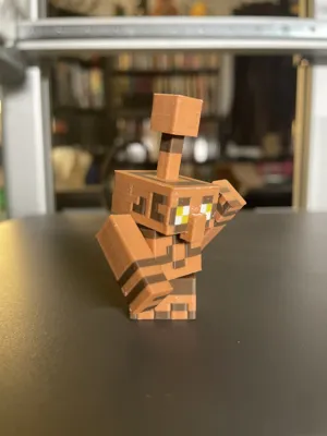 Minecraft Copper Golem Figurine V2 By Jaebii by jaebii MakerWorld ...