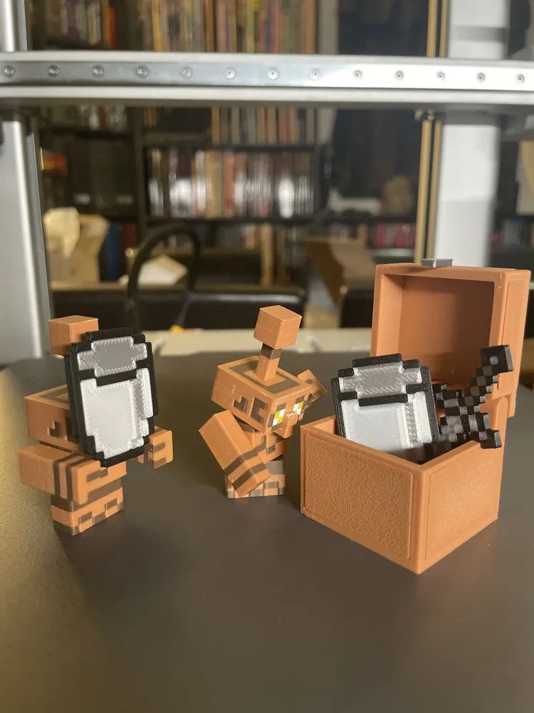 Minecraft Copper Golem Figurine V2 By Jaebii by jaebii MakerWorld ...