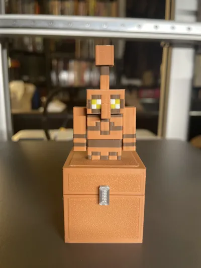 Minecraft Copper Golem Figurine V2 By Jaebii by jaebii MakerWorld ...