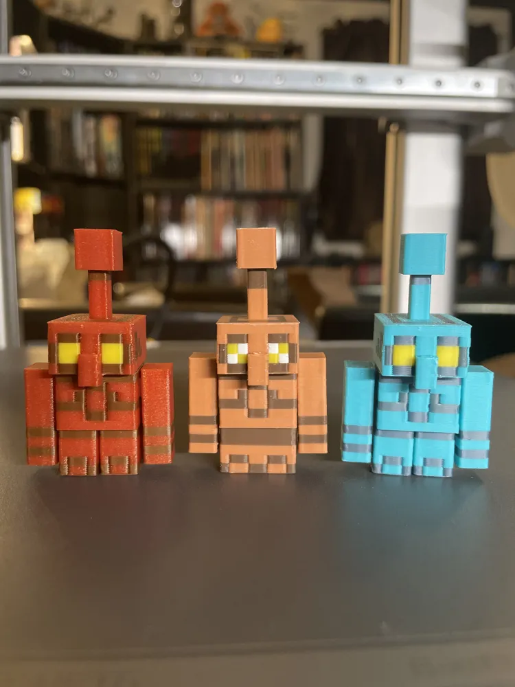 Minecraft Copper Golem Figurine V2 By Jaebii by jaebii MakerWorld ...