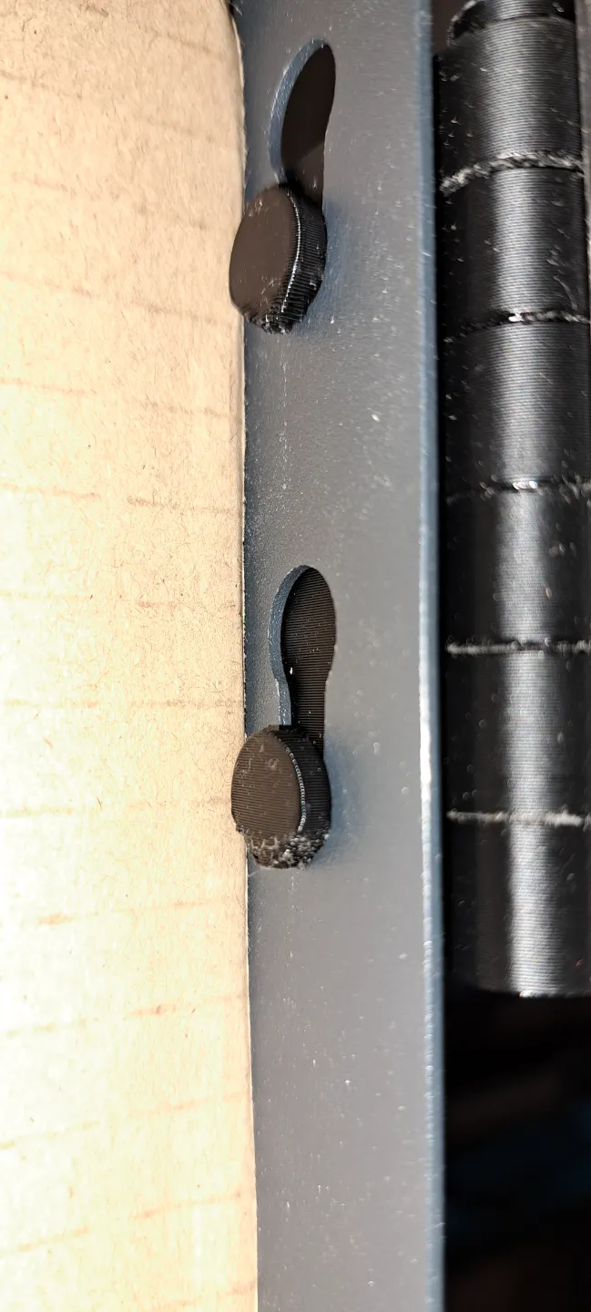 Hinge for Keyholes by dmcafee30 - MakerWorld