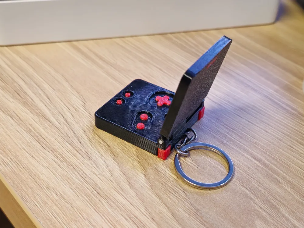 Gameboy GBA Advance SP Keychain with usable hinge by teddy.stanescu ...