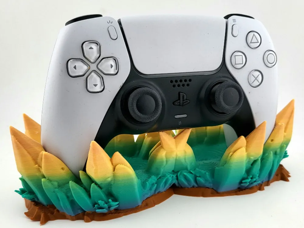 Ps5 controller stand crystals joystick - Free 3D Print Model - MakerWorld