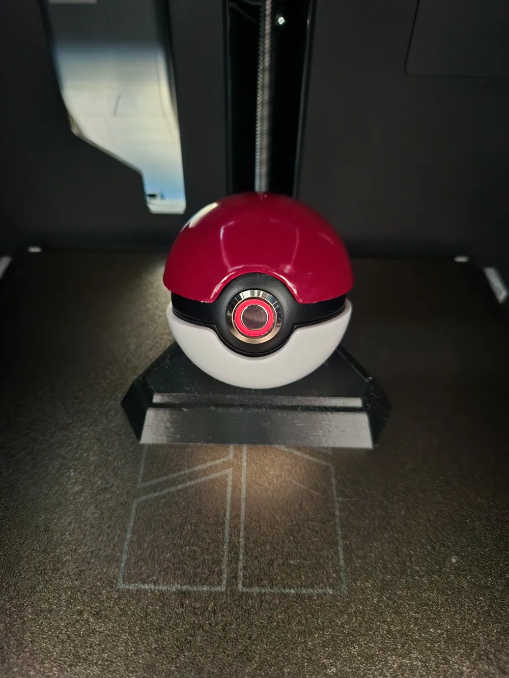 LED Pokeball Remixed by J_2_4 - MakerWorld