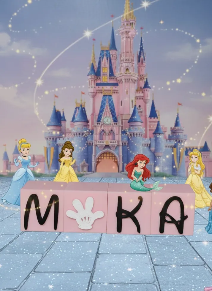 Magic Block Alphabet - Disney Style - Free 3D Print Model - MakerWorld