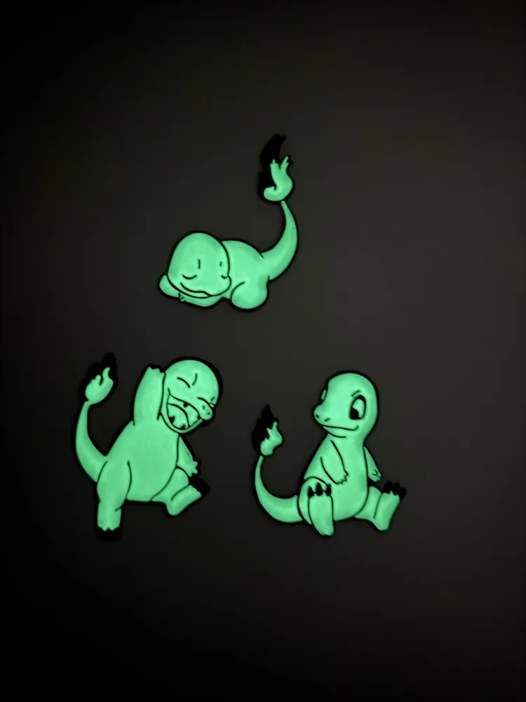 Glow in the dark pokemon by Swifit MakerWorld: Download Free 3D Models