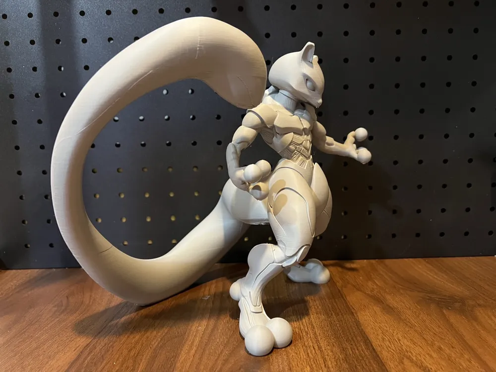 Mecha Pokemon Series — Bio-Mecha Mewtwo Statue by AT62 MakerWorld ...