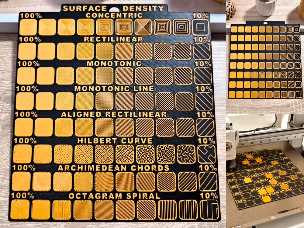 Ultimate Surface Density Test Map / Table - Free 3D Print Model ...