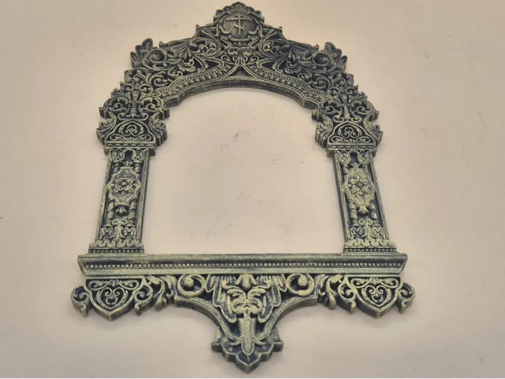 Antique Baroque Frame - Free 3D Print Model - MakerWorld
