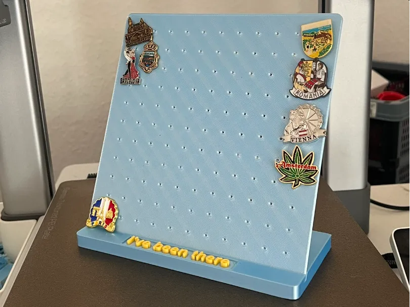 Pin display/enamel pin - Free 3D Print Model - MakerWorld