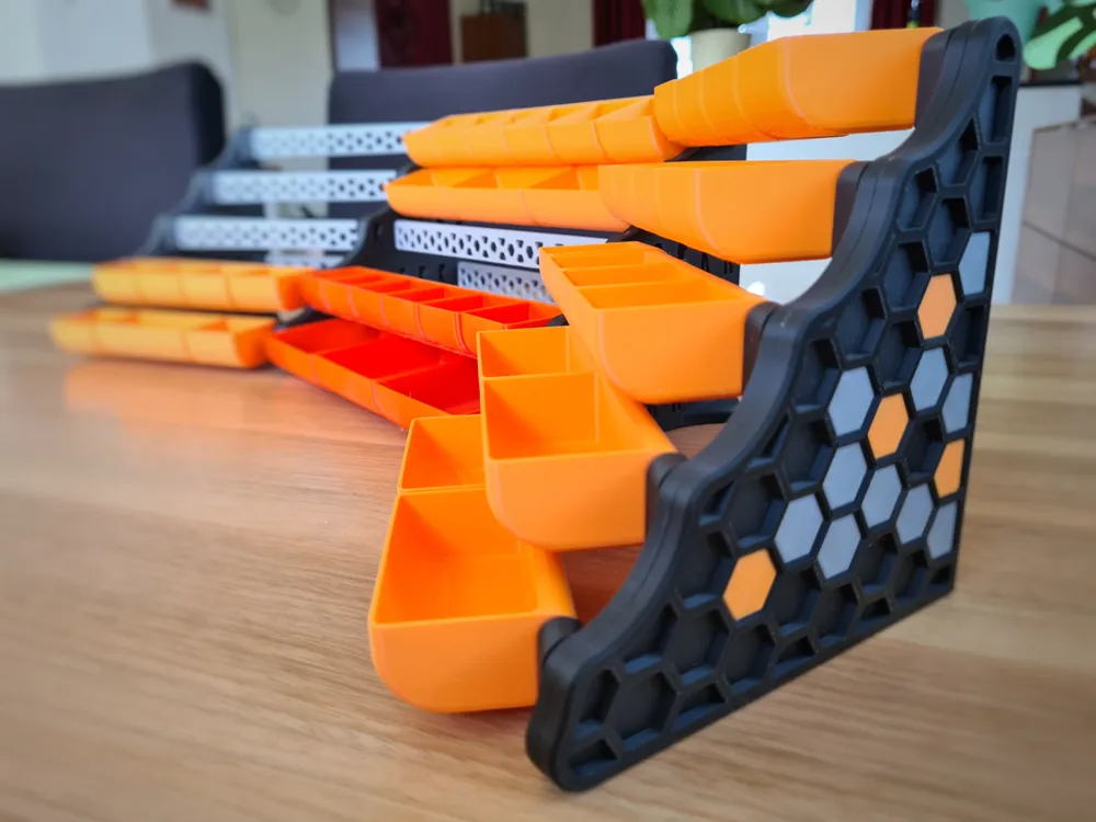 Modular box system (sorting and storage) by KojotE MakerWorld: Download ... Modular box system (sorting and storage) by KojotE MakerWorld: Download ...