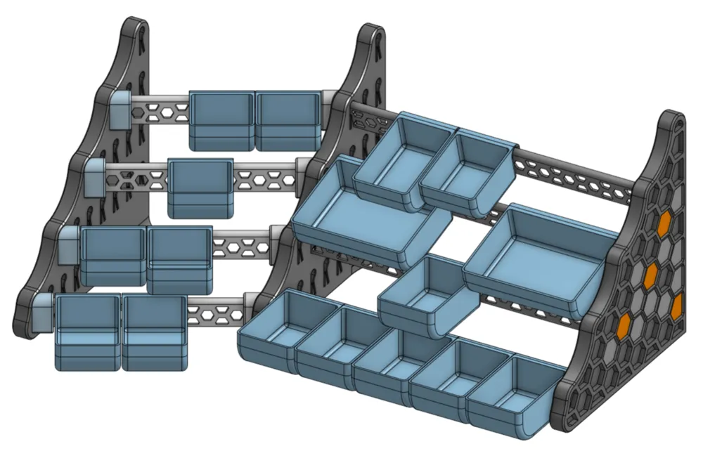 Modular Sorting Box System (Sort and Store) by KojotE - MakerWorld