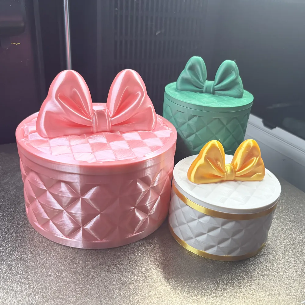 Double-Layer Gift and Jewelry Box, Two Sizes (Q_Craft) - Free 3D Print ...