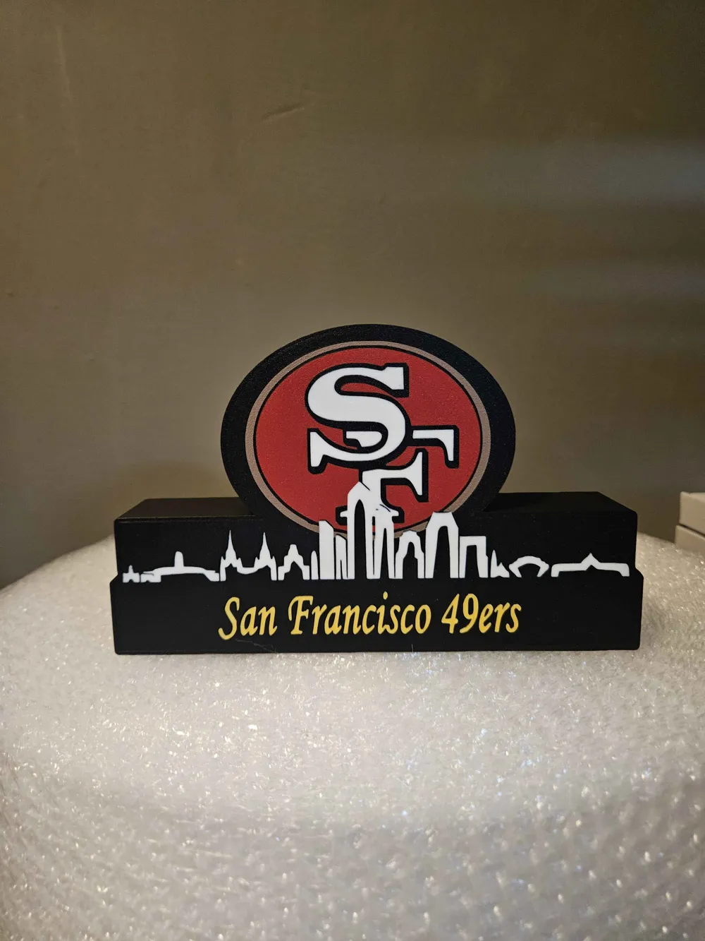 NFL Lightbox San Fransisco 49ers with skyline! by Jessie_3d_art ...
