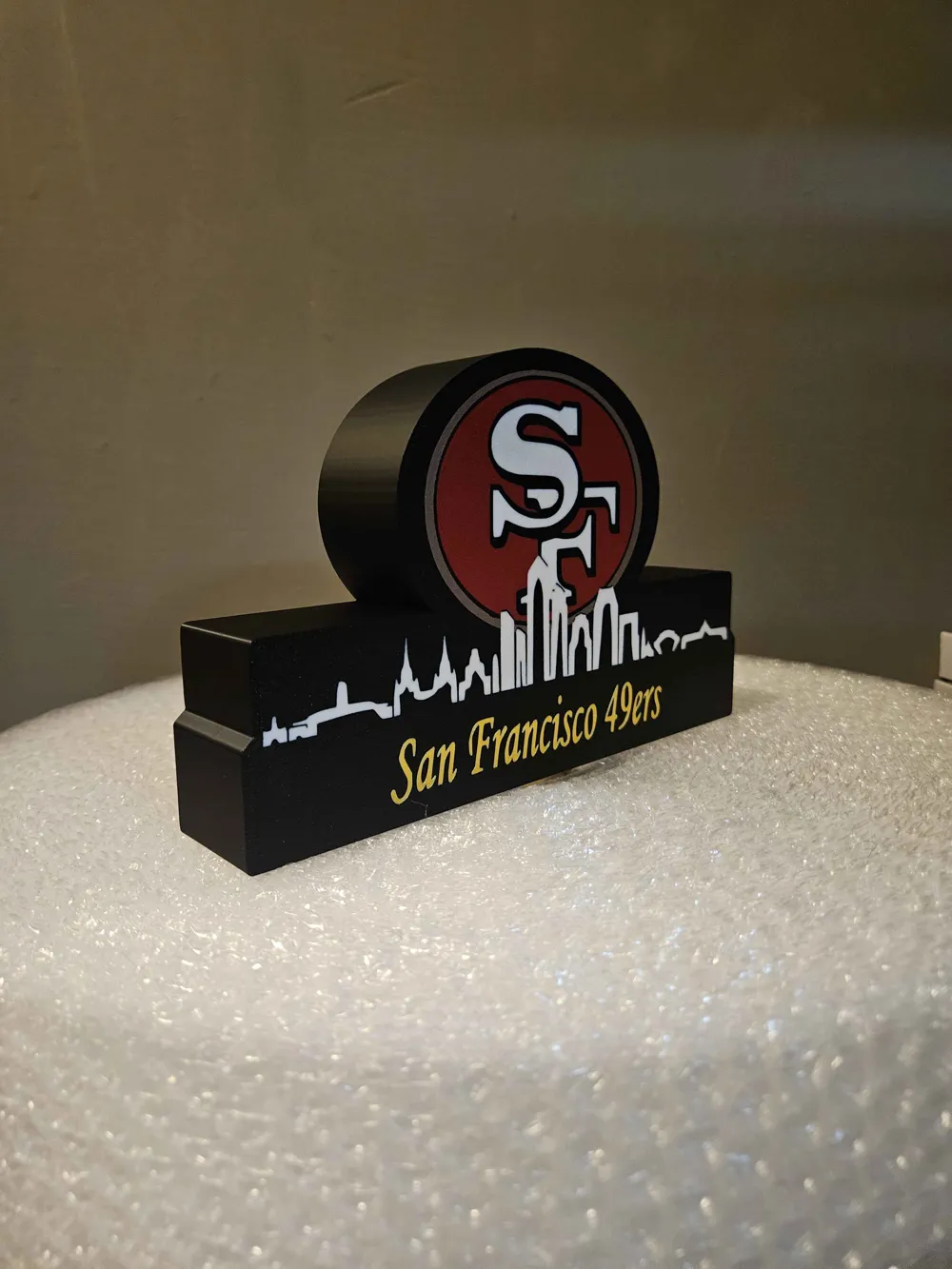 NFL Lightbox San Fransisco 49ers with skyline! by Jessie_3d_art ...