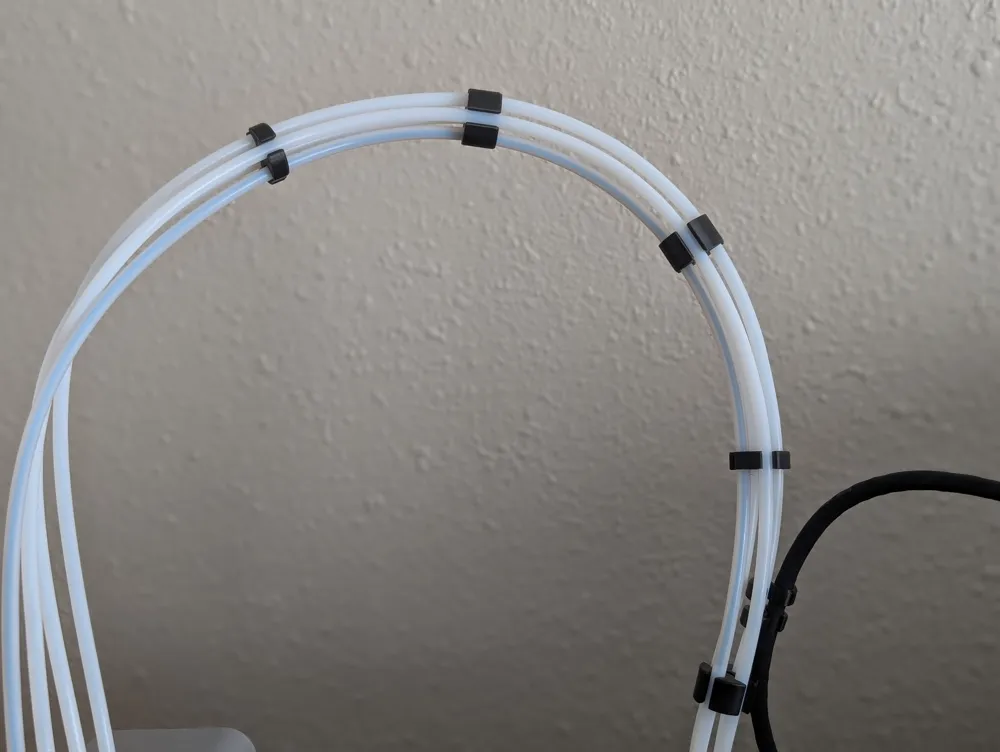 AD5X 4-in-1 Bowden (PTFE) Tube Clips - Free 3D Print Model - MakerWorld