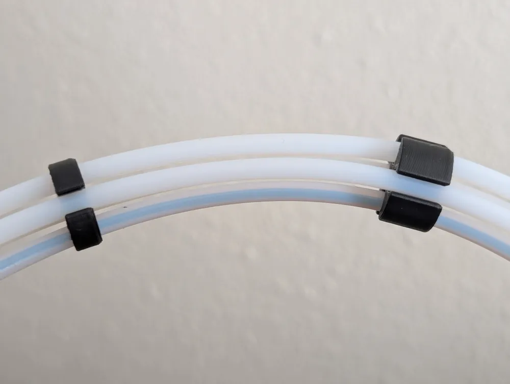 AD5X 4-in-1 Bowden (PTFE) Tube Clips - Free 3D Print Model - MakerWorld