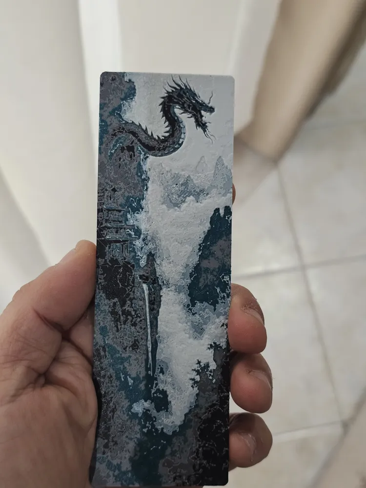 Dragon Mountain Bookmark Set (2 Designs) - Free 3D Print Model - MakerWorld