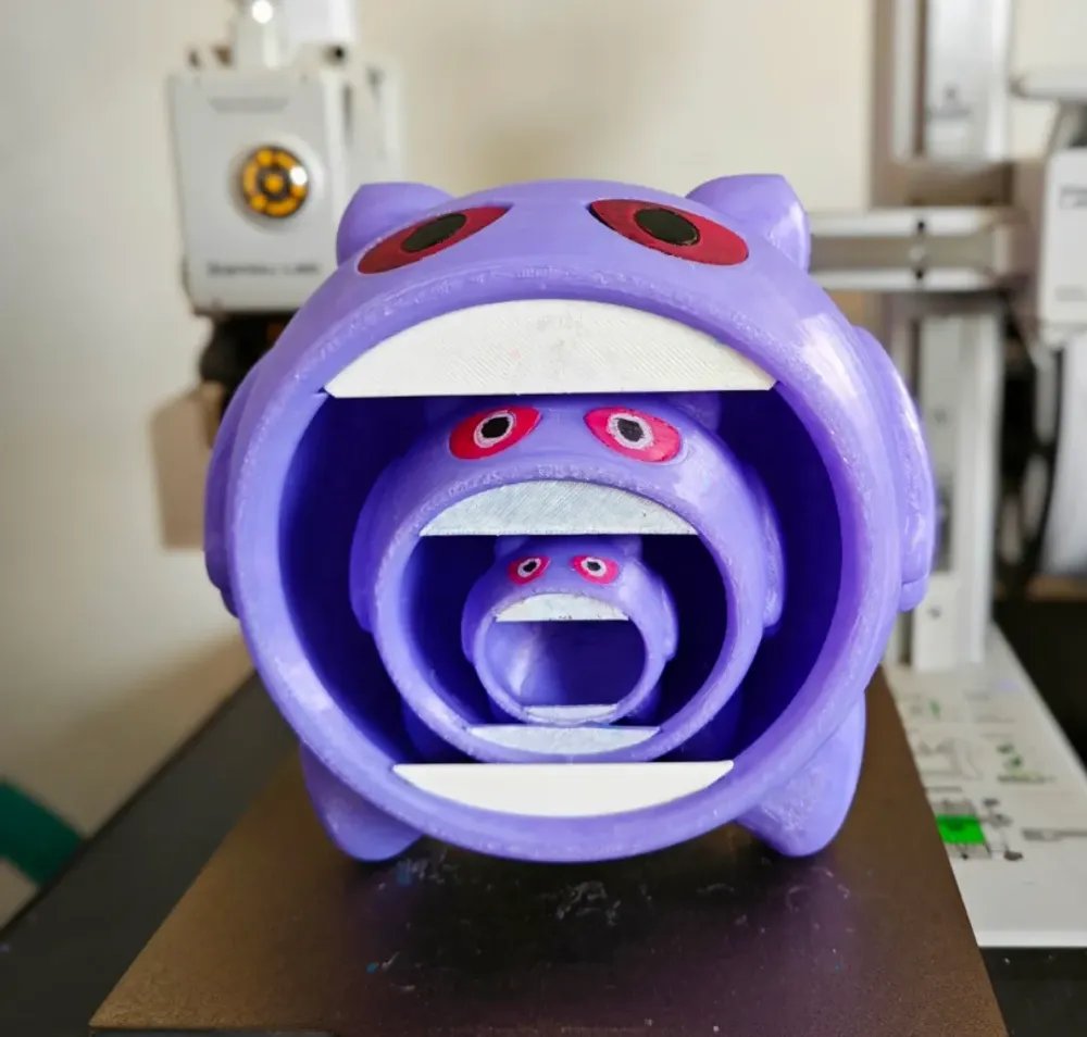 Gengar Entryway Storage Box by iKunMakerWorld: Download Free 3D Models