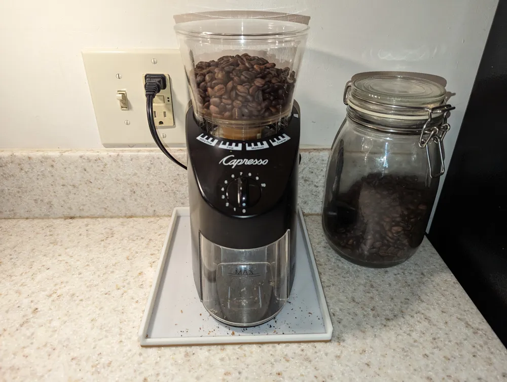 Coffee Grinder Tray by Fletch - MakerWorld