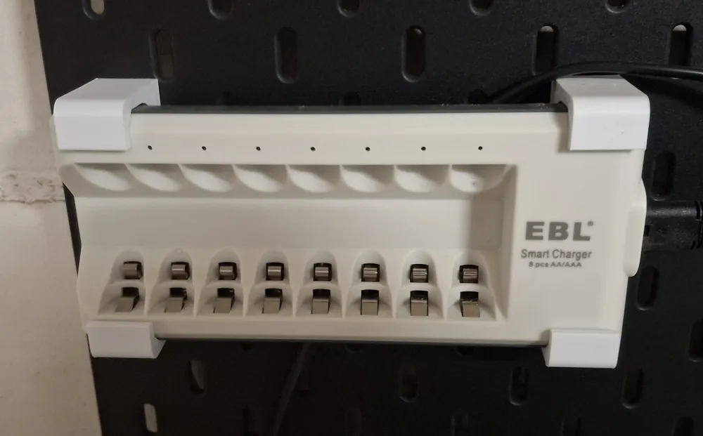 Skadis Holder for EBL Charger - Free 3D Print Model - MakerWorld