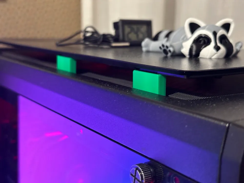 Top lid riser for Be Quiet Pure Base 600 by Howell - MakerWorld