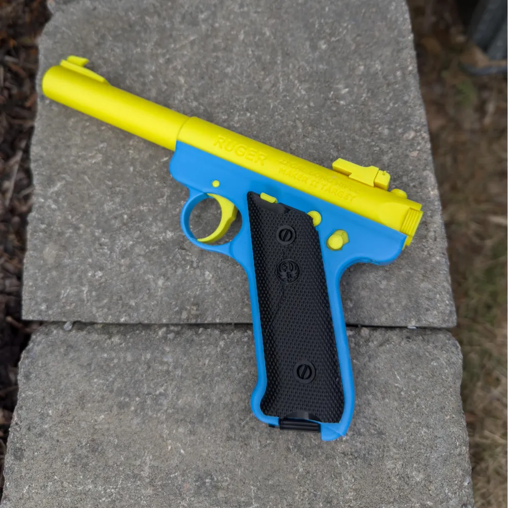 RUGER MARK II pistol toy model (no move&launch) by 补补觉去 MakerWorld ...