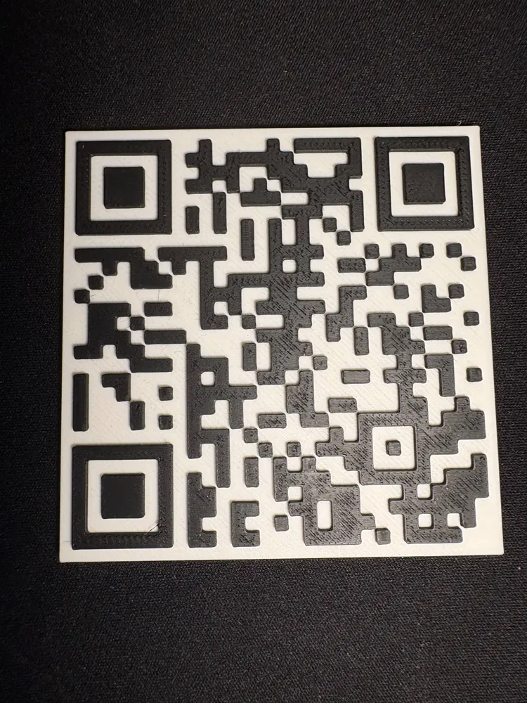Rick Roll QR Code by BewearBear MakerWorld: Download Free 3D Models
