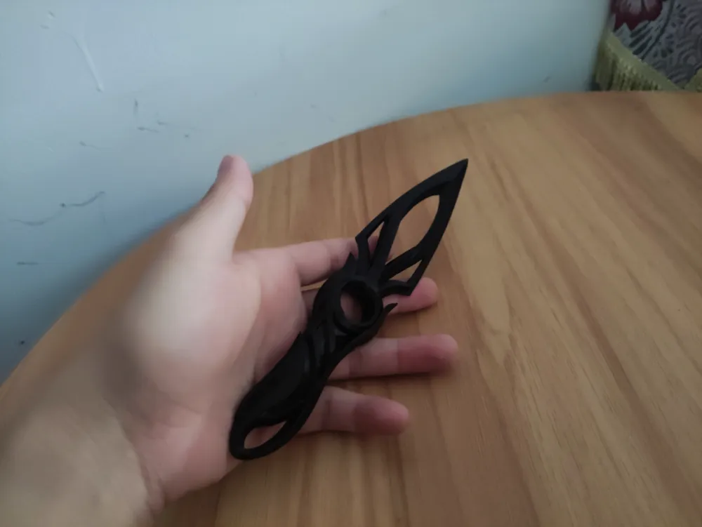 Valorant Valkyrie Kunai Spinning Blades by 井中月 MakerWorld: Download ...