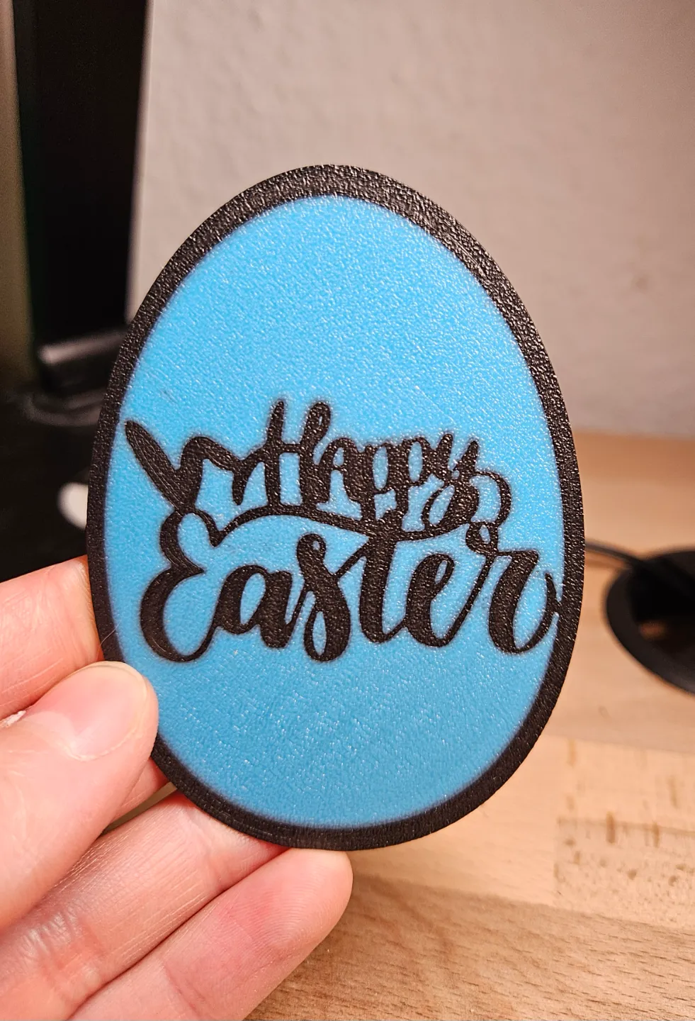 Easteregg Happy Easter - Window Picture by 3DPrintCess - MakerWorld