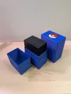 Deck box with snap-on lid, 60 cards - Free 3D Print Model - MakerWorld