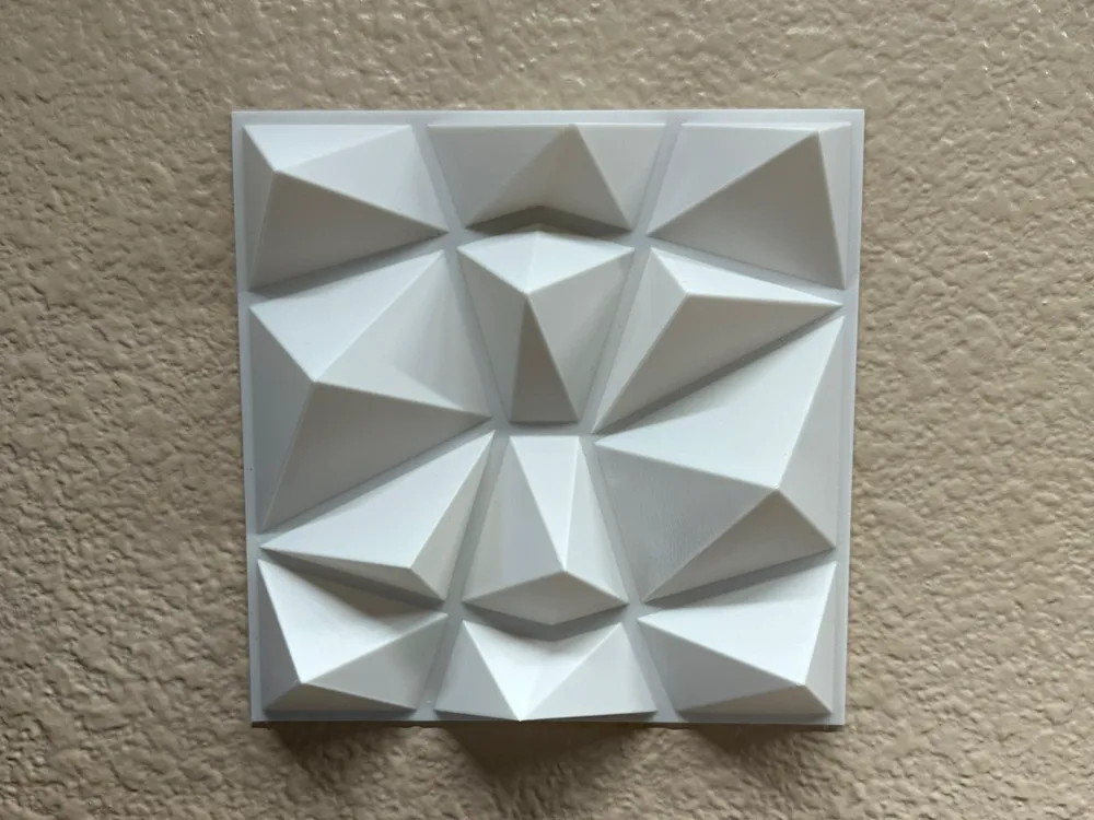 3D wall panel / Textured wall panel - Version 1 - Free 3D Print Model - MakerWorld
