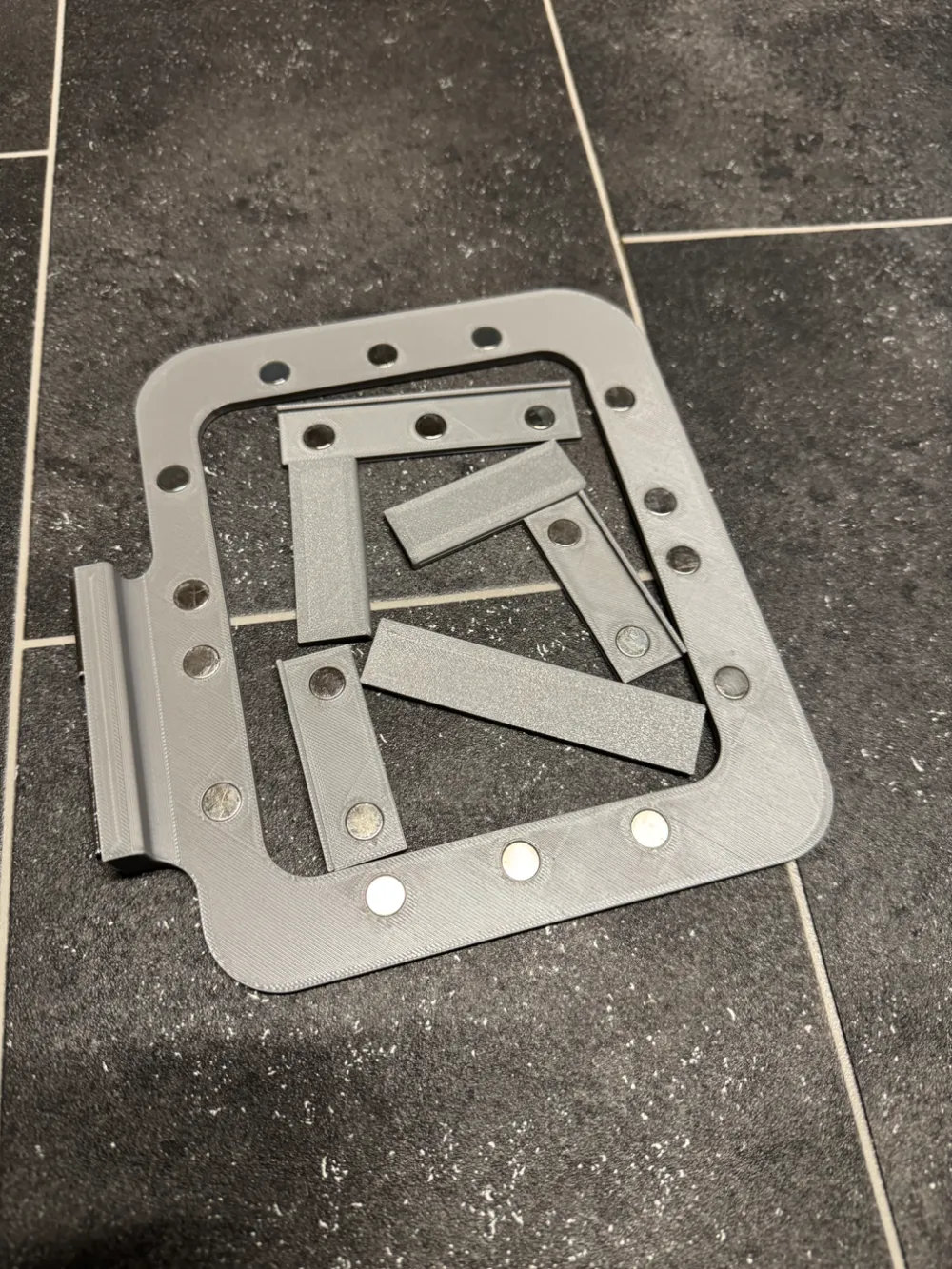 Magnetic stick frame for Brother F440 by Microsuck MakerWorld: Download ...