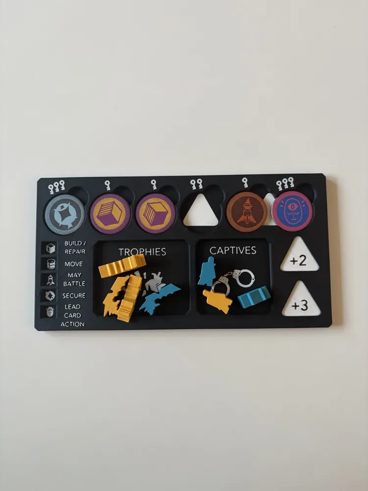 Arcs - Dual Layer Player Boards - Free 3D Print Model - MakerWorld