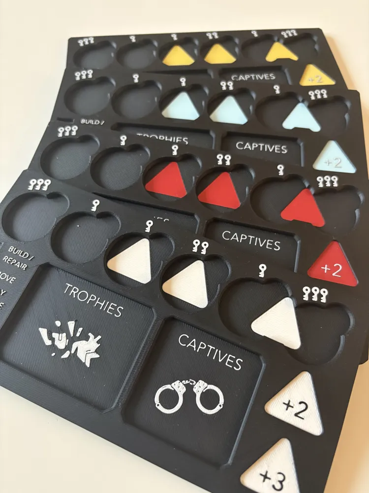 Arcs - Dual Layer Player Boards - Free 3D Print Model - MakerWorld