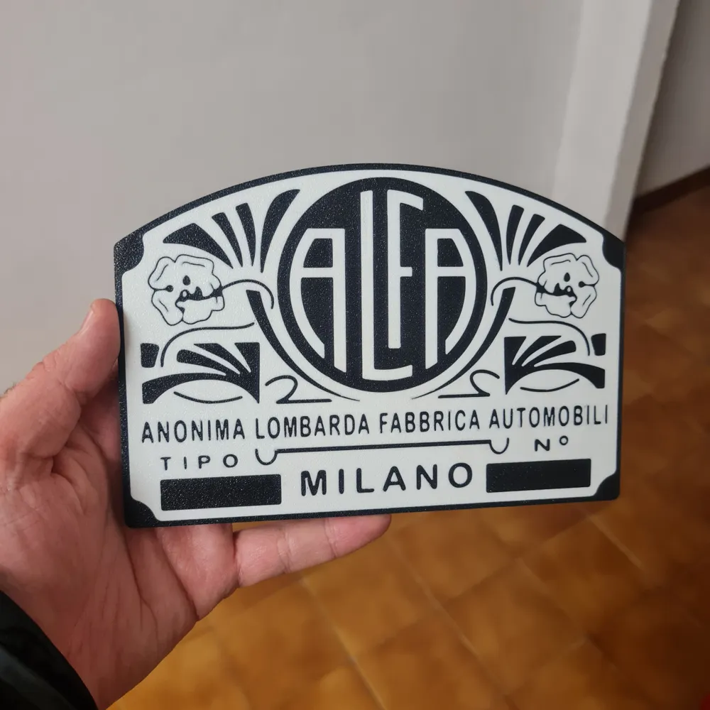 ALFA ROMEO WALL LOGO (1870) by Maker's Innovations - MakerWorld