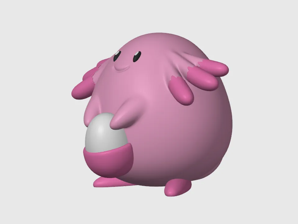 Chansey Multicolor - Free 3D Print Model - MakerWorld