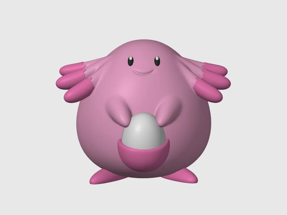 Chansey Multicolor - Free 3D Print Model - MakerWorld