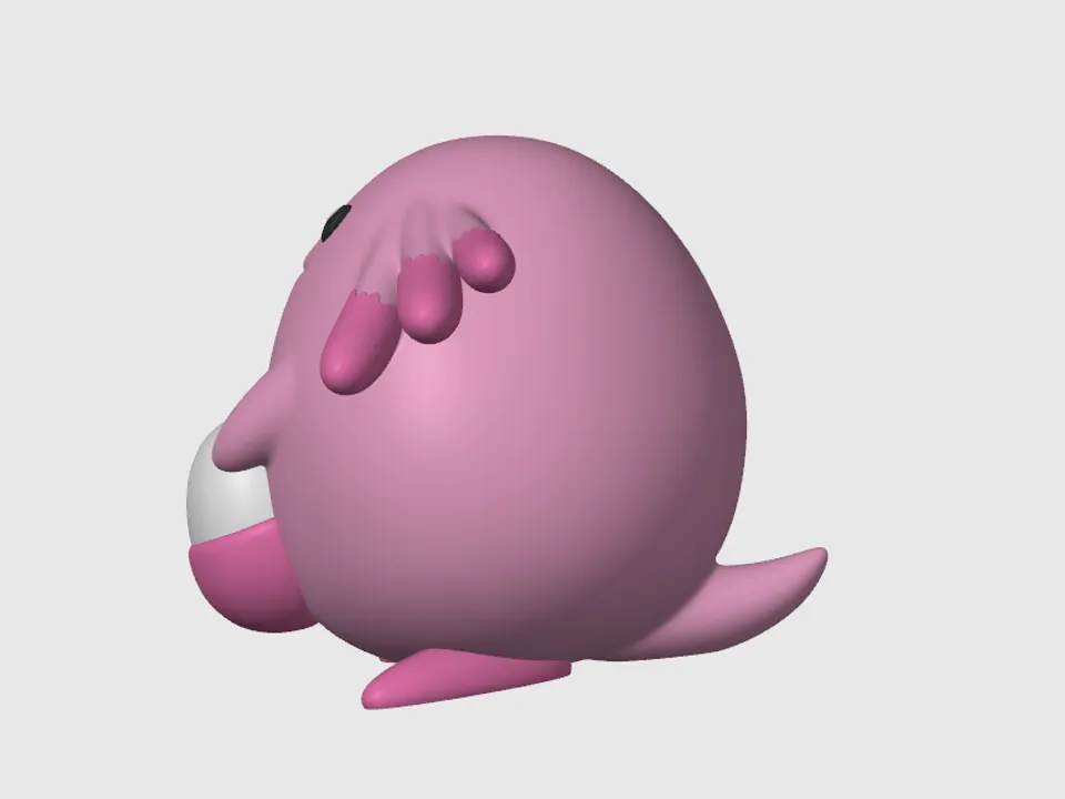 Chansey Multicolor - Free 3D Print Model - MakerWorld
