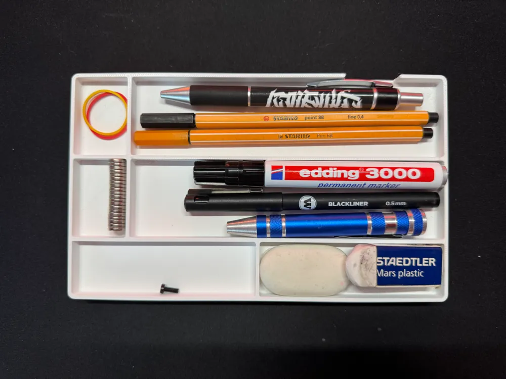 Gridfinity Pen Tray by dasTimm - MakerWorld